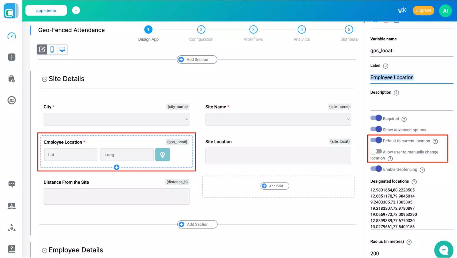 Build GPS Location Based Attendance App | Clappia