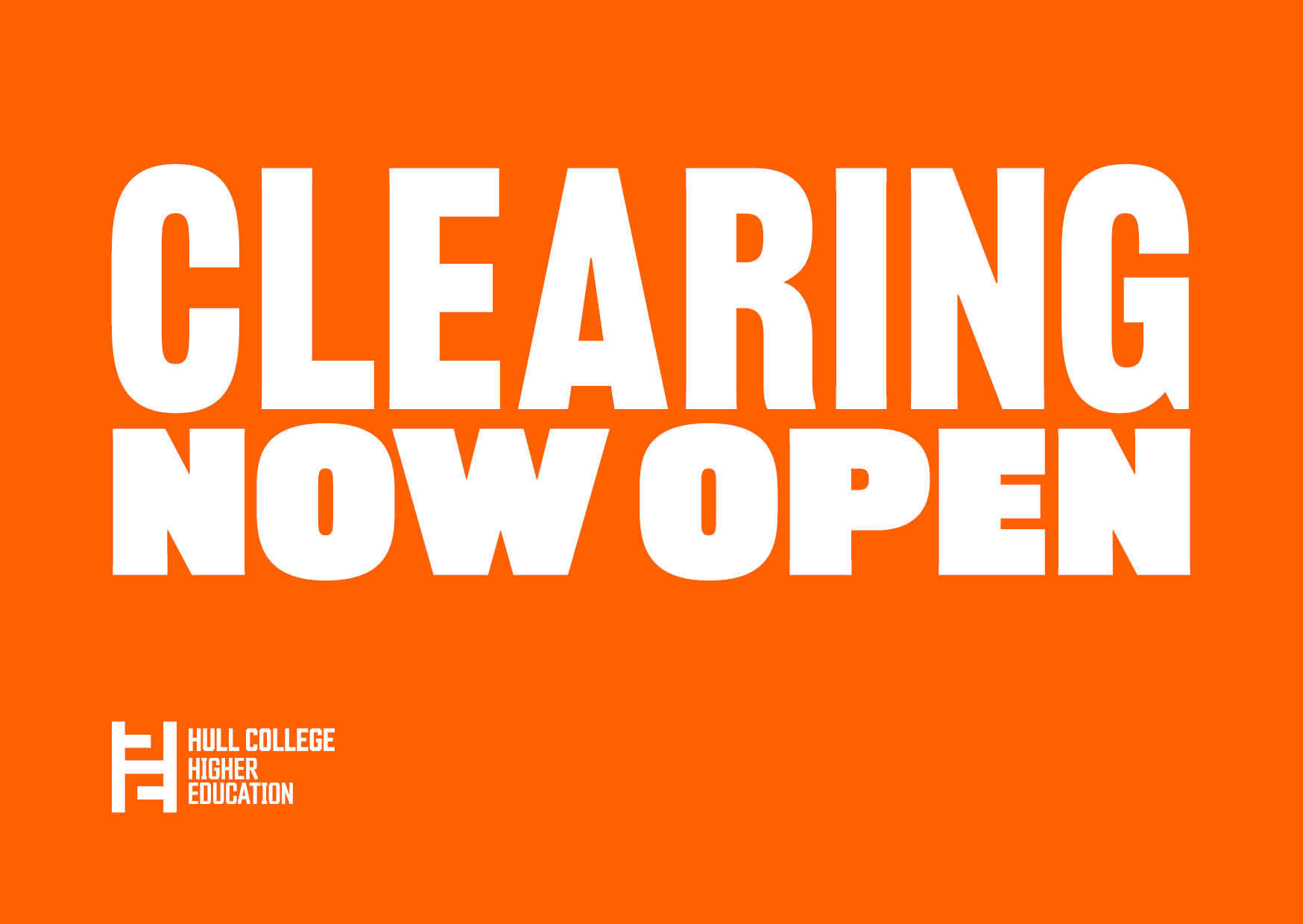Clearing 2022: Study at Hull College