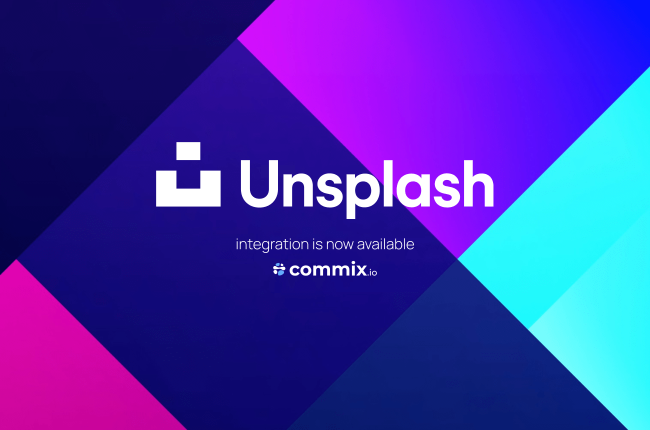 A Feast for the Eyes: Commix.io Integrates Unsplash | commix.io