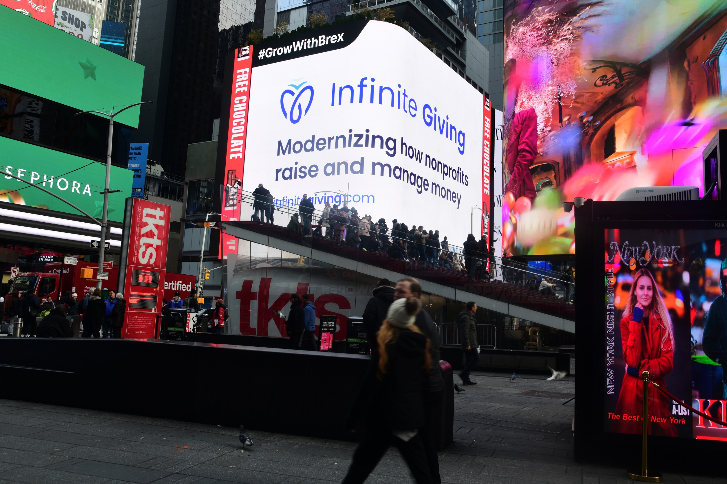 Infinite Giving | Infinite Giving in Times Square: A Proud Moment for ...