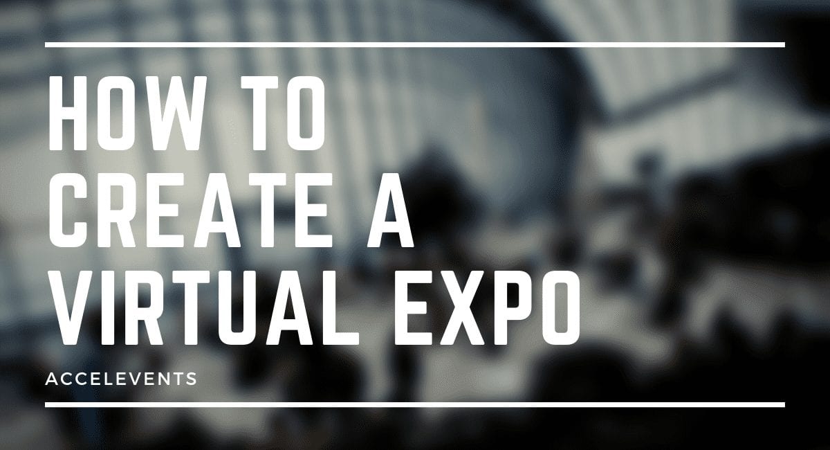 how to host a virtual expo