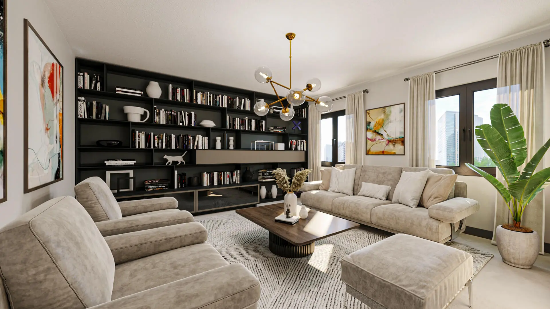 Photorealistic Floor Plan Renders