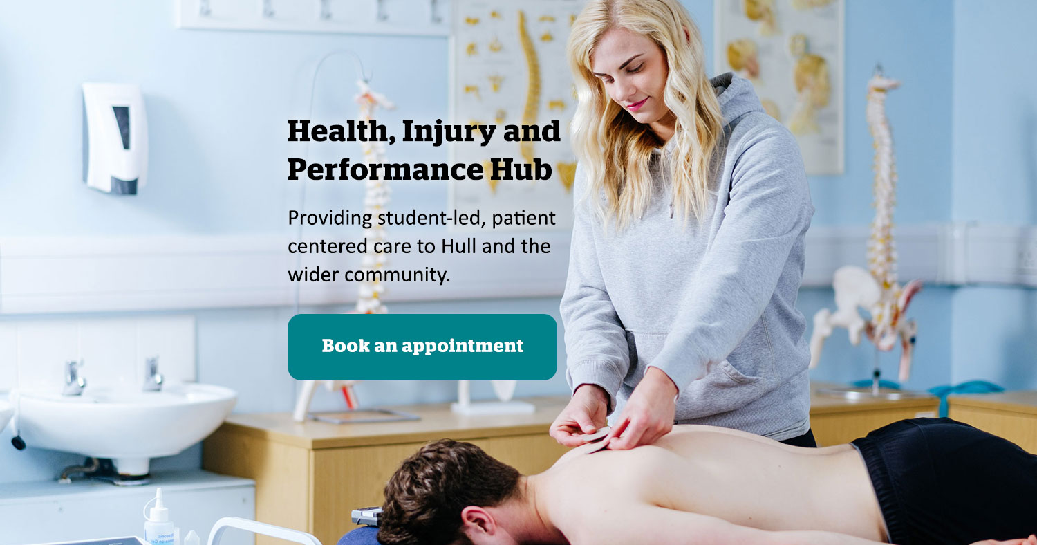 Health, Injury and Performance Hub - Injury Clinic Hull - University of ...