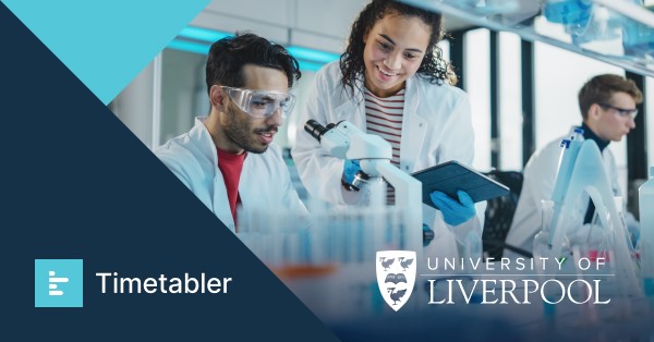 University of Liverpool School of Medicine select Optime Timetabler to ...