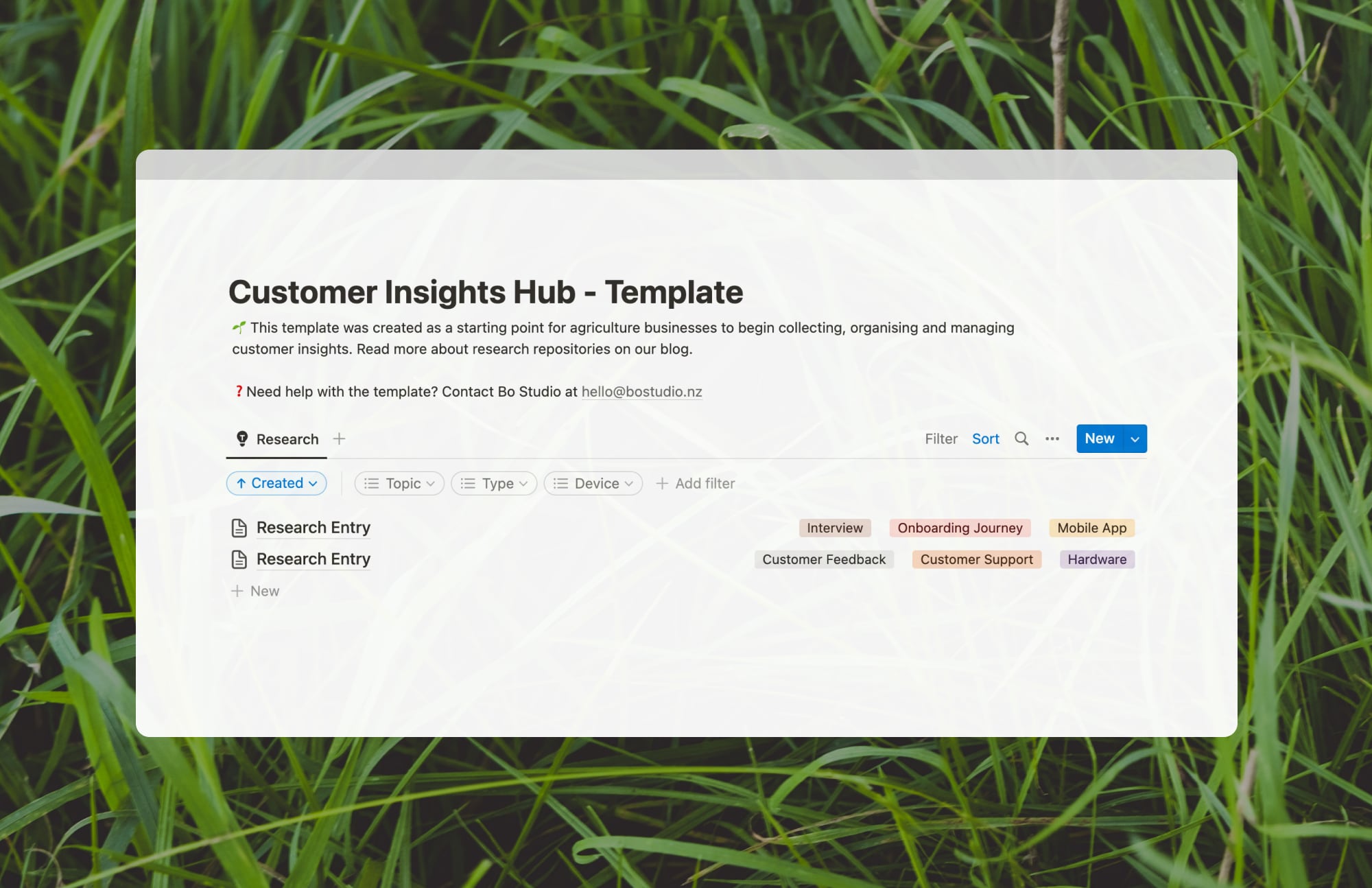 The power of customer research repositories. - Bo Studio