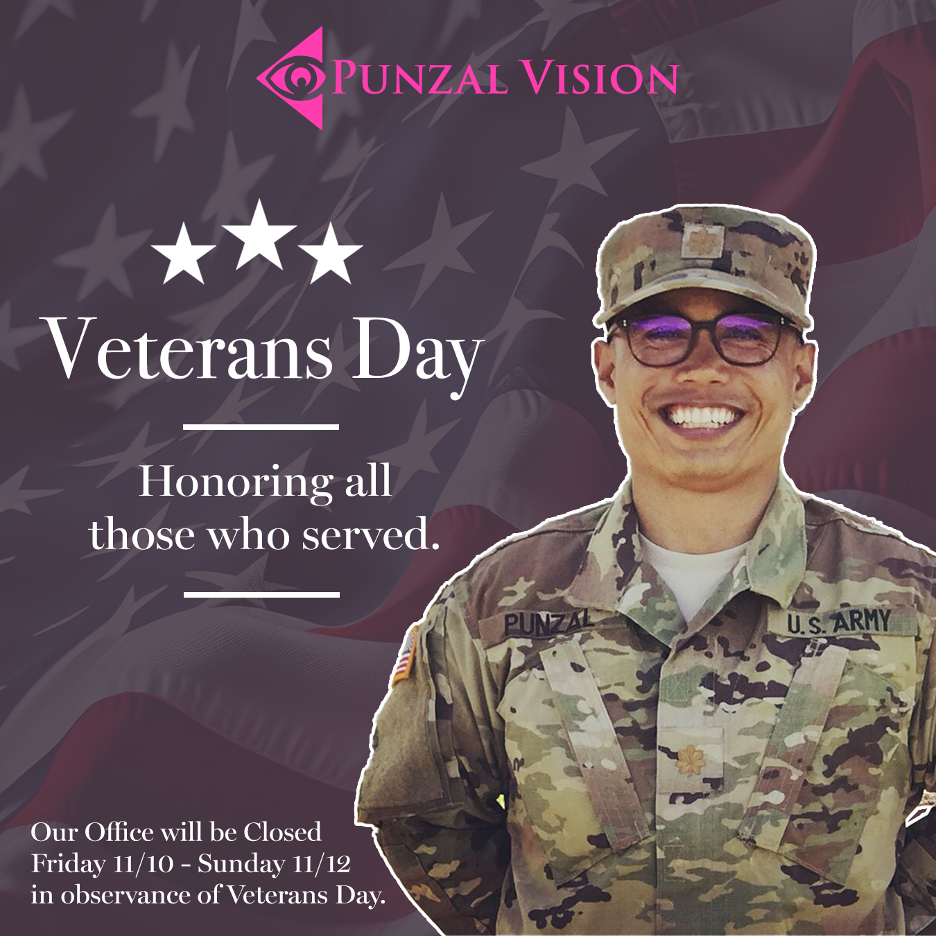 Veterans Day 2023 | Punzal Vision