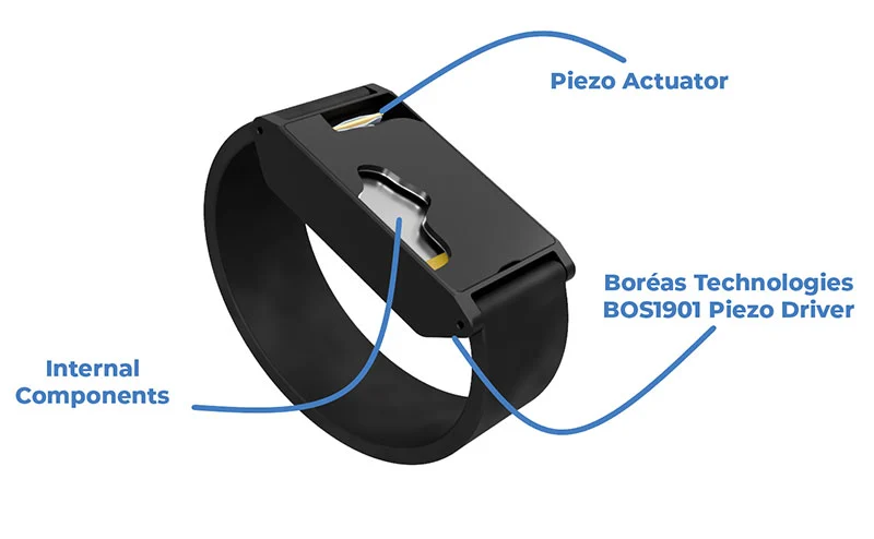 Boréas Piezo Haptic Engine Brings HD Haptics In Wearables