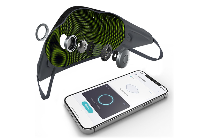 AirPop Introduces AirPop Active+ Halo, A Smart Mask that Tracks Your ...