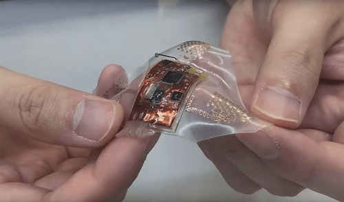 Soft Wearable Health Monitor Measures ECG, Breathing, Heart Rate