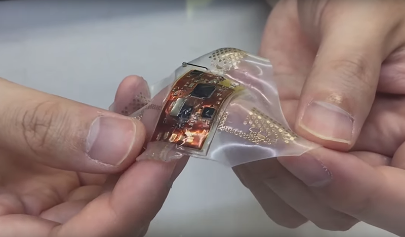 Soft Wearable Health Monitor Measures ECG, Breathing, Heart Rate