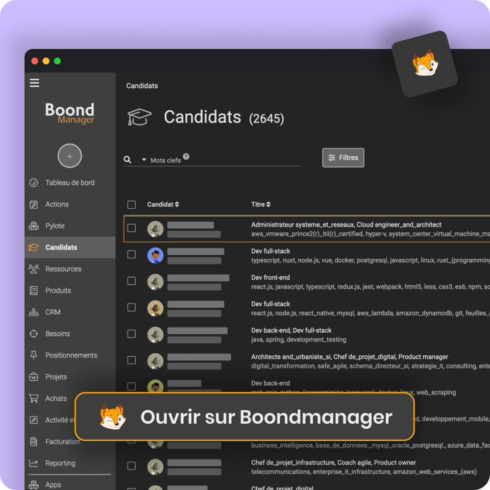 Pylote | Pour les recruteurs