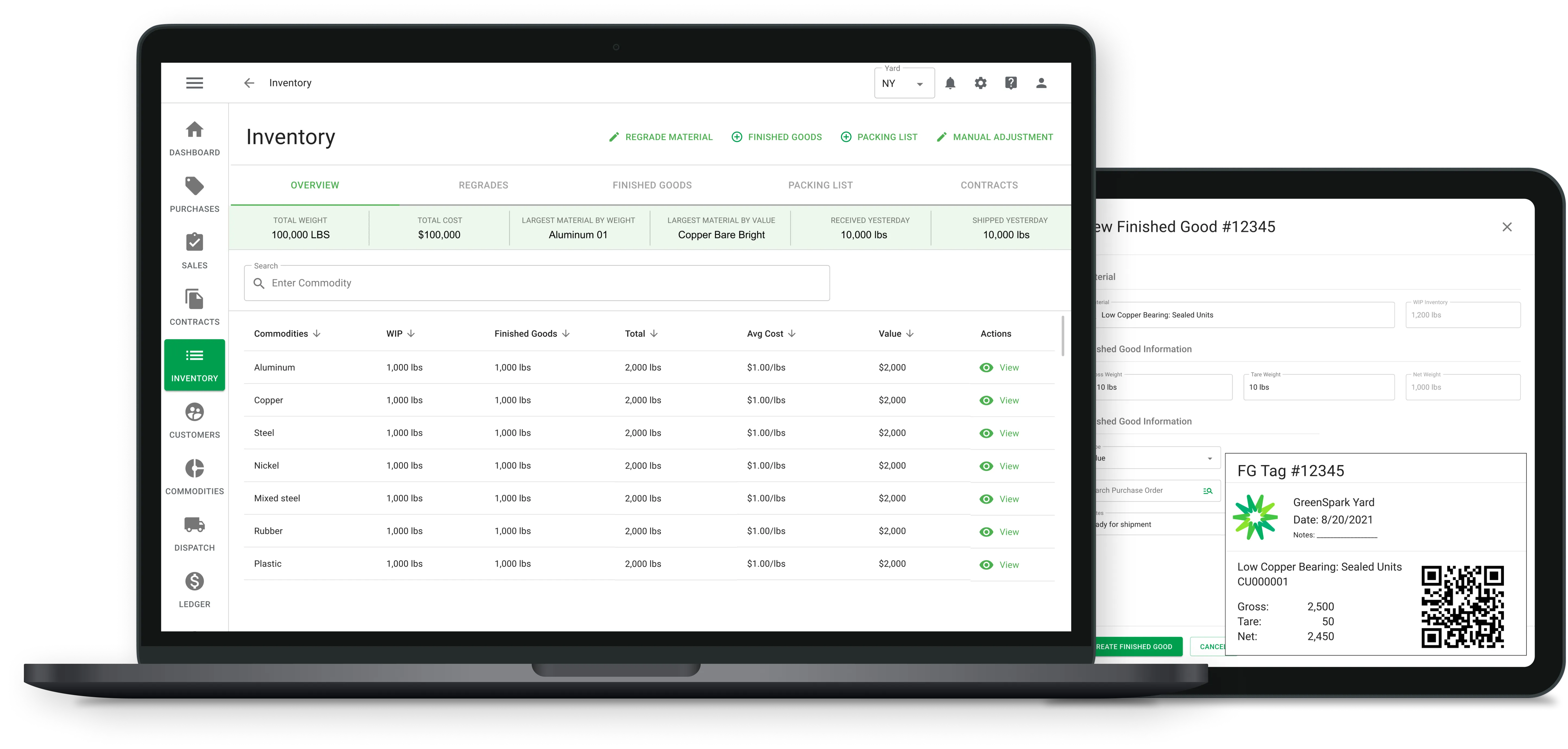 GreenSpark | Modern Software For Scrap Yards