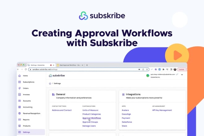Creating Approval Workflows with Subskribe | Subskribe