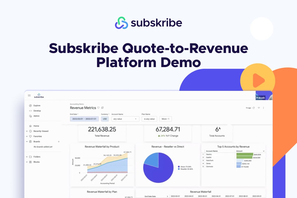Subskribe Quote-to-Revenue Platform Demo | Subskribe