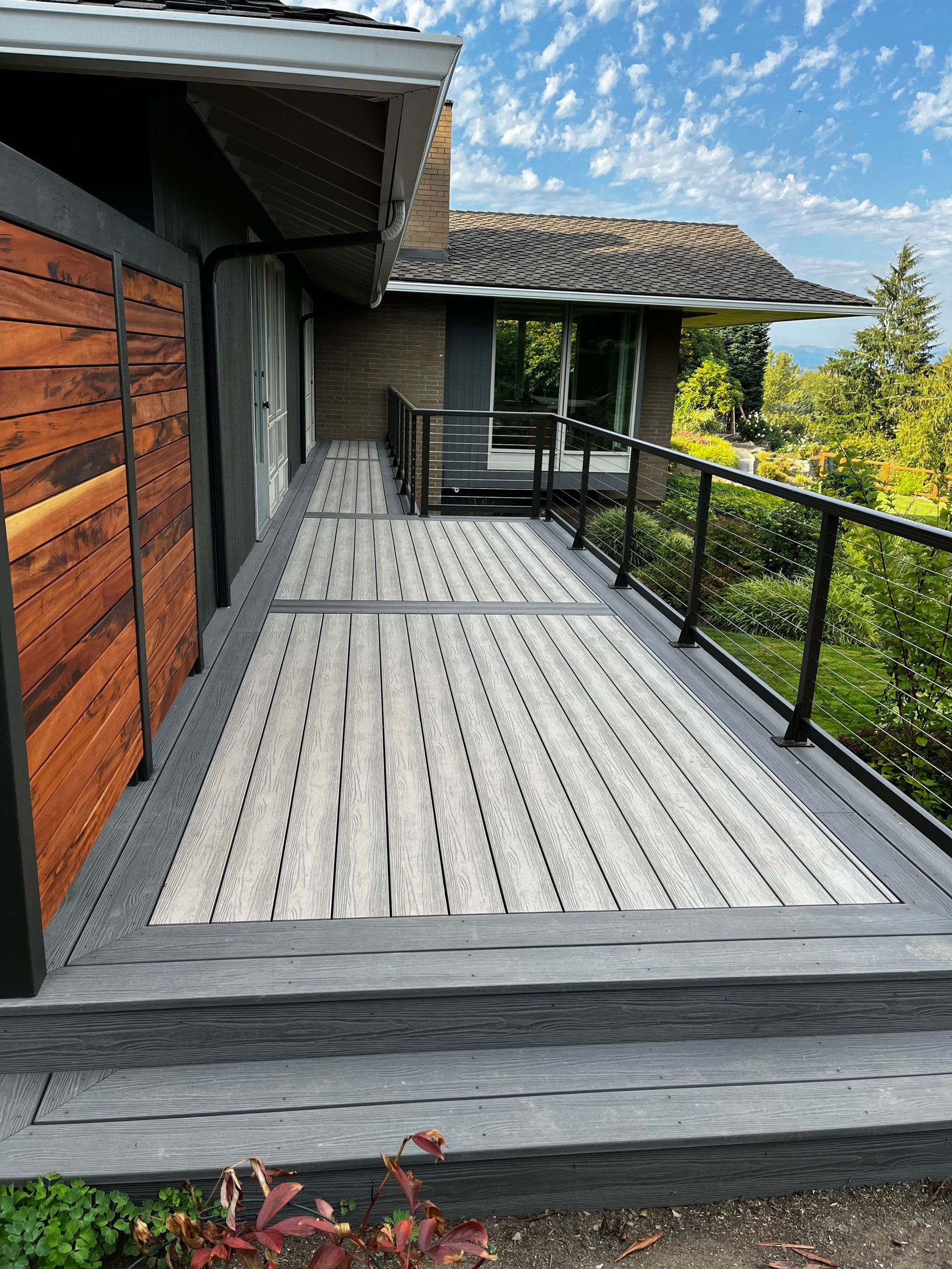 Apex PVC Deck and Railing - Snohomish, WA | High Rock Exteriors