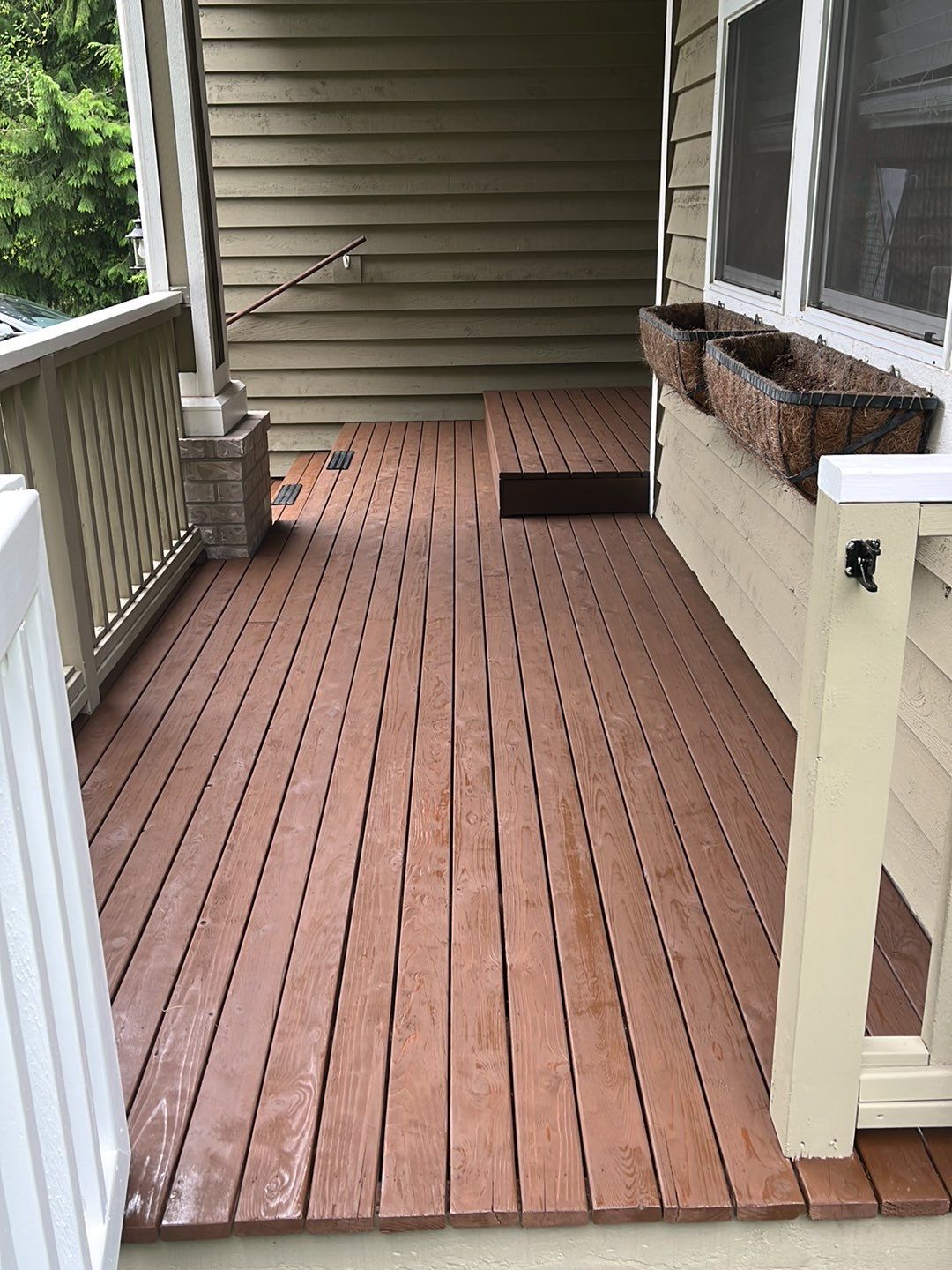 Front Deck Restoration - Woodinville, WA | High Rock Exteriors