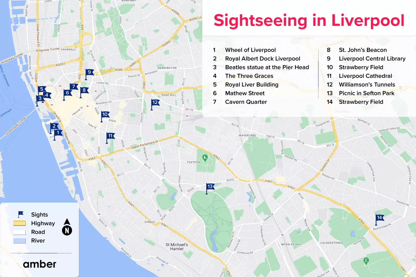 30 Things to do in Liverpool | Amber