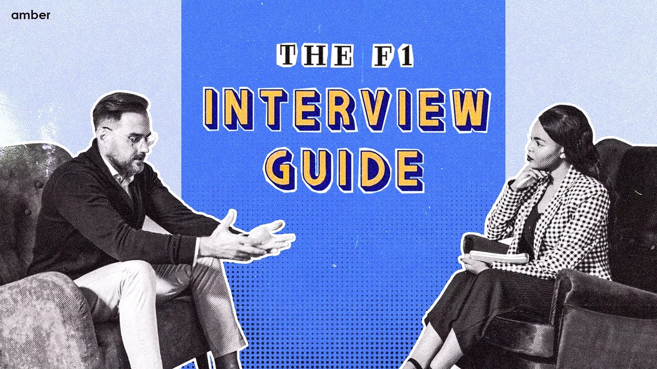 The Ultimate Guide To The F1 Interview Questions And Answers | Amber