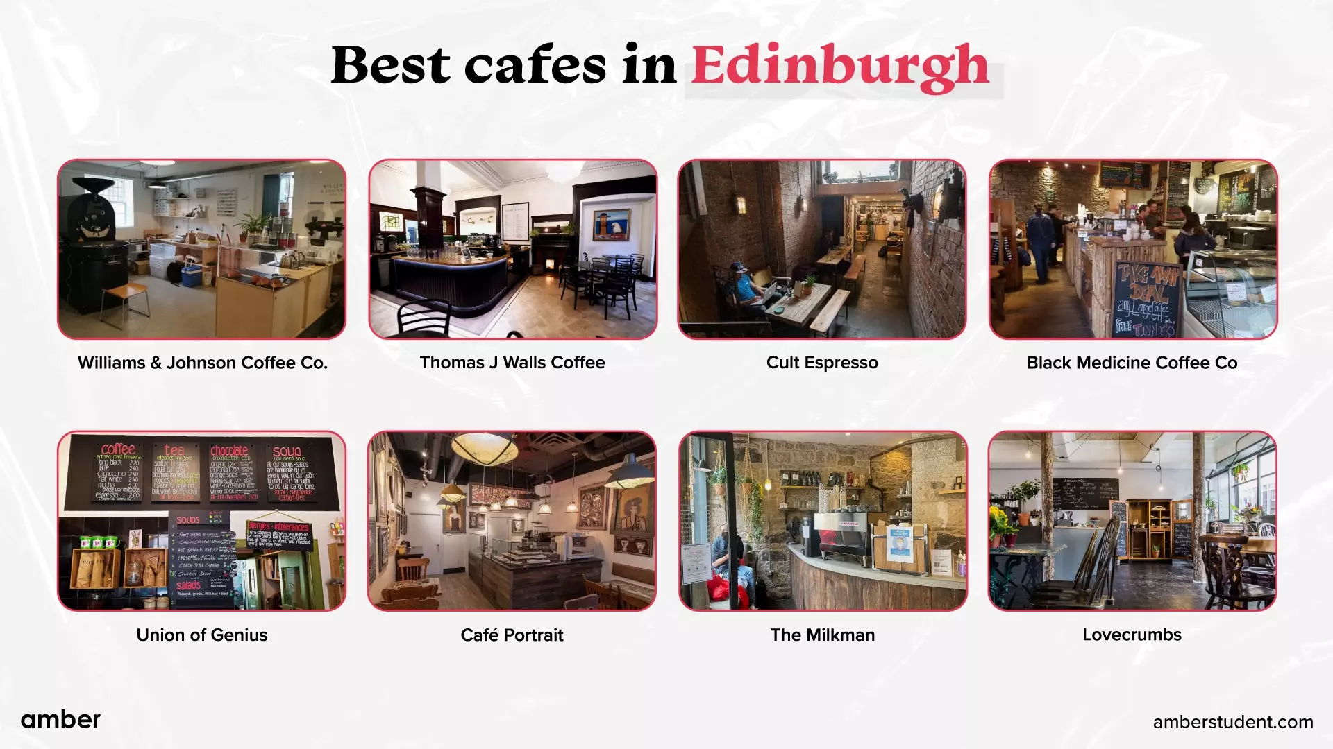 15 Best Cafes in Edinburgh | Amber