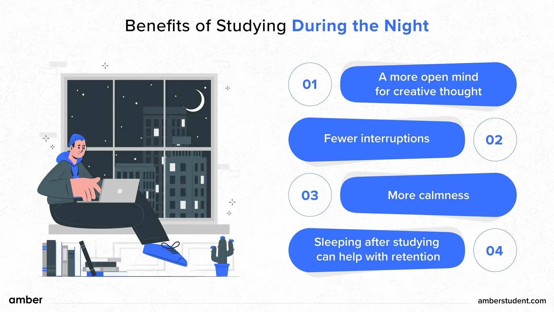The Best Time to Study: Morning, Afternoon, or Night! | Amber