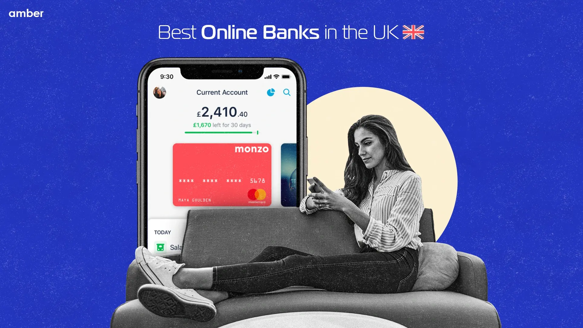 8 Best Online Banks In UK: Features, Fees And Accounts | Amber