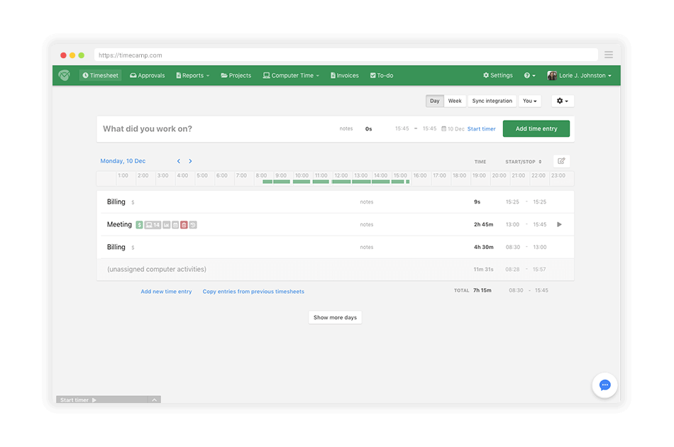 Free Time Tracking and Employee Monitoring Software