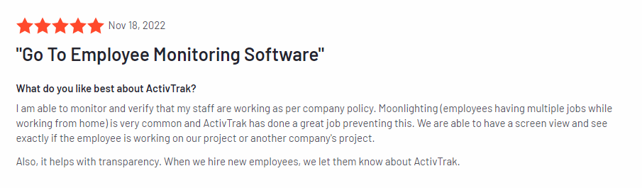 An Honest Guide to ActivTrak's employee Monitoring Software