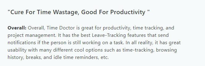 A Comprehensive Guide to Time Doctor Monitoring Software