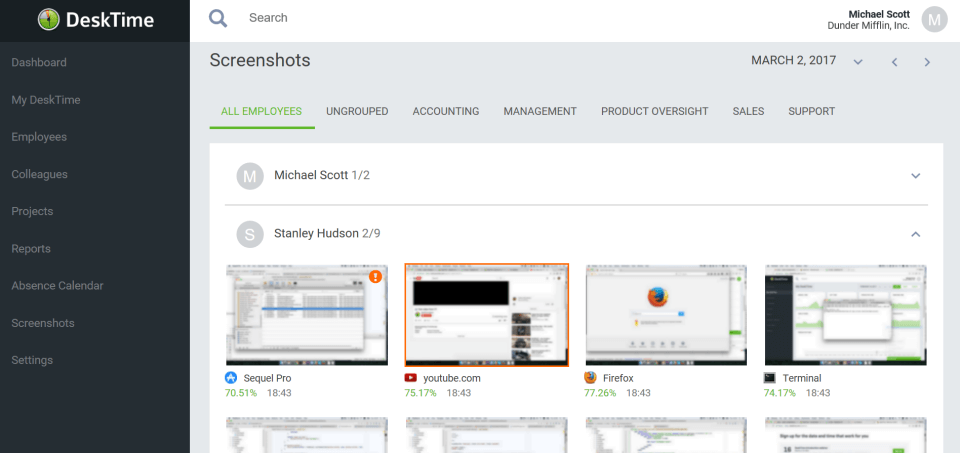 Free Time Tracking and Employee Monitoring Software