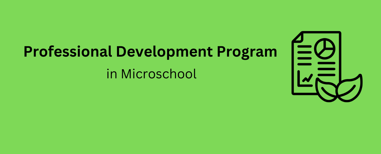 How To Create A Professional Development Program For Your Microschool ...