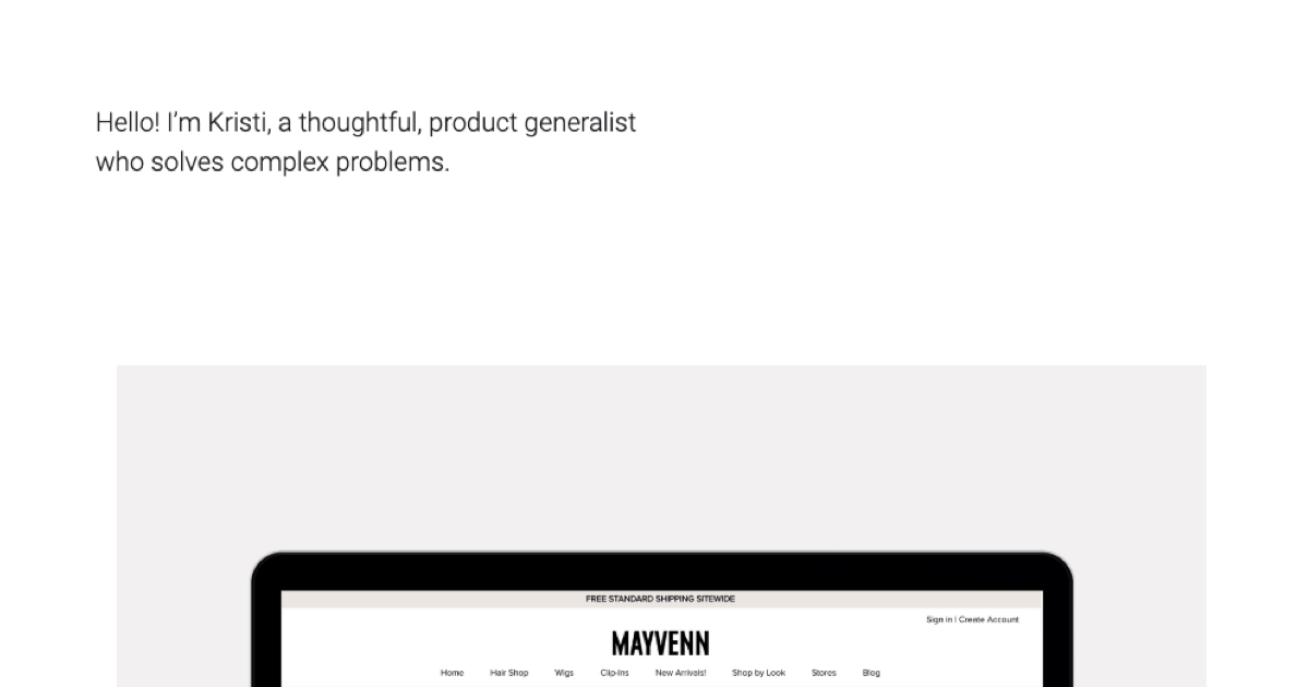 Kristi Bryden's Portfolio