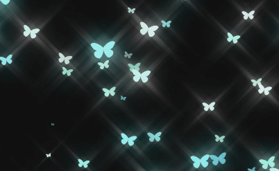 [FREE DOWNLOAD] Blue Butterflies Overlay