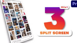 Download 7 NEW Premiere Pro Split Screen Templates