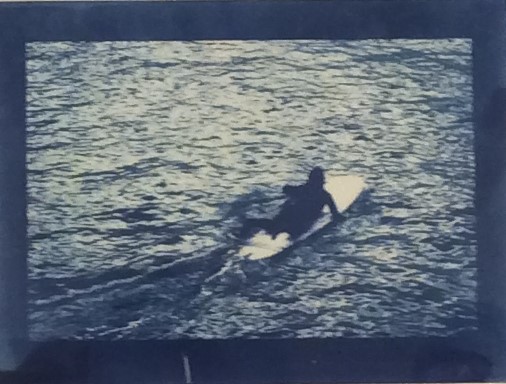178-Surf Cyanotype #2