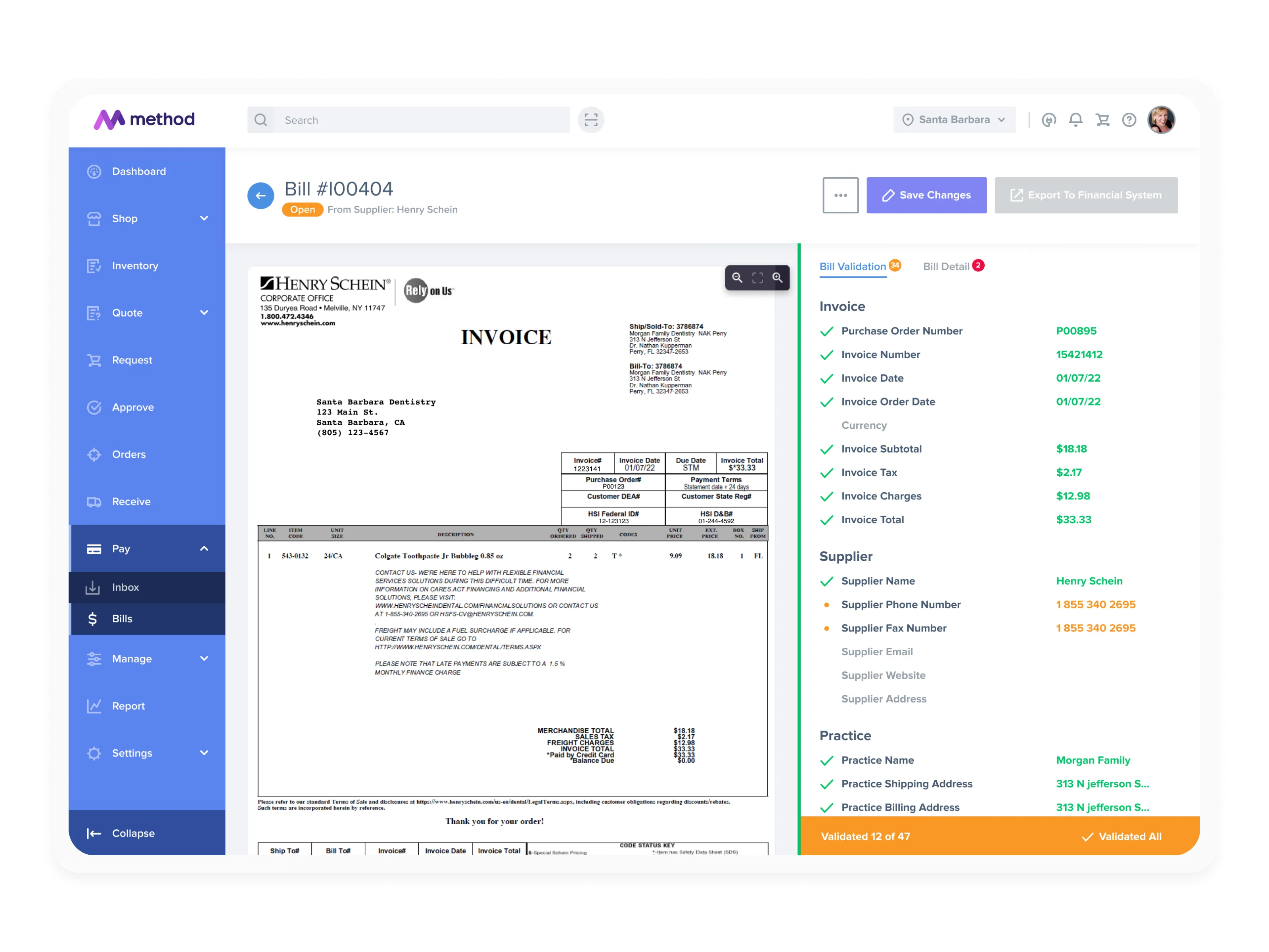 Dental Inventory Management Software | Method Procurement