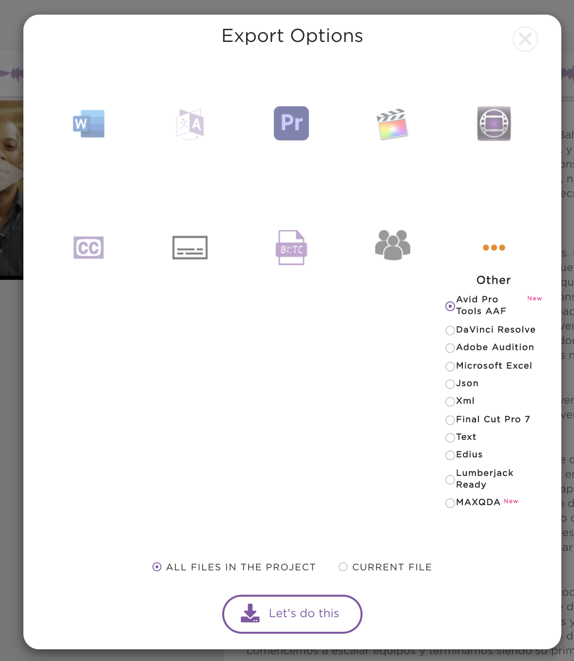 How to transcribe in Avid Pro Tools with A.I. | Simon Says