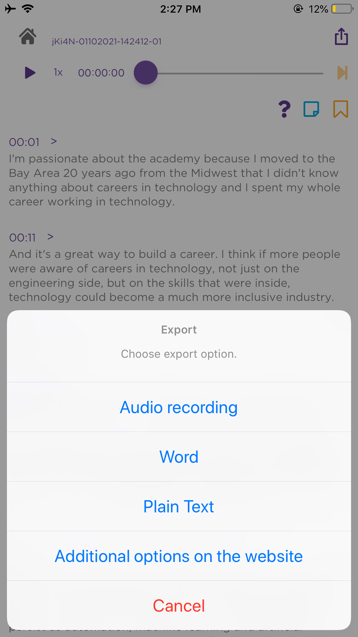 How to transcribe meetings and interviews with your iPhone | Simon Says