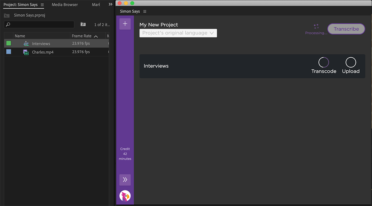 How to subtitle/caption audio/video in Adobe Premiere Pro | Simon Says