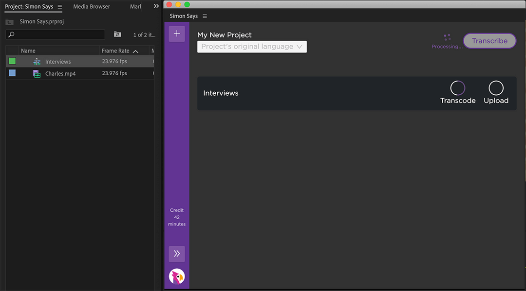 How to translate audio/video in Adobe Premiere Pro | Simon Says