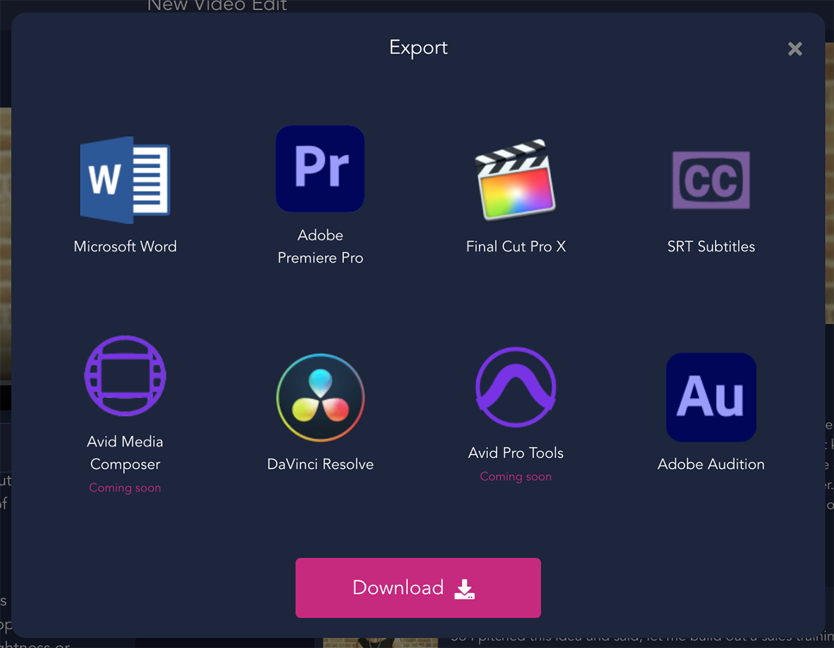 How to create assembly edits from transcripts | Simon Says