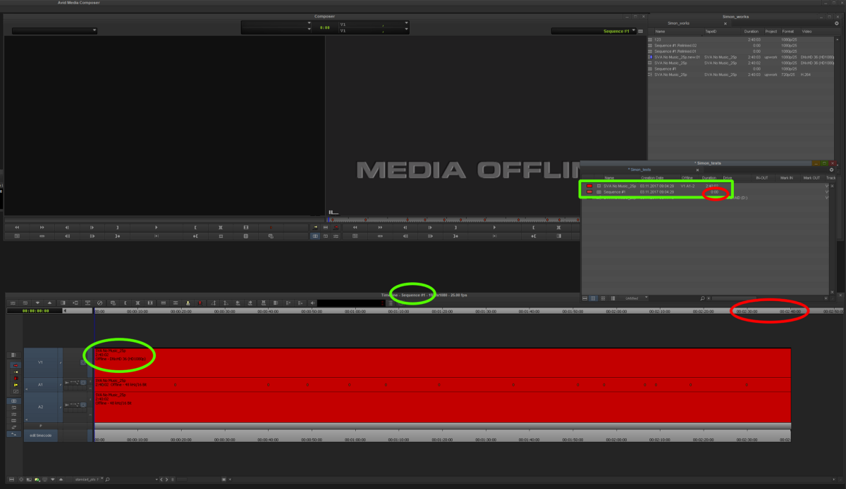 Import AAF transcript markers directly into Avid Media Composer