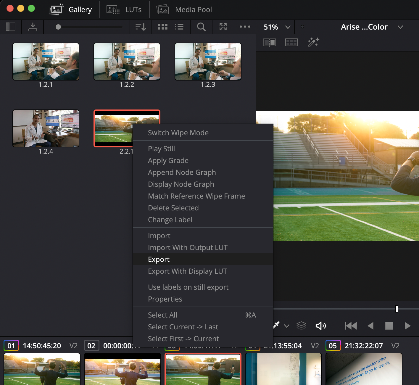 How to Freeze Frame in DaVinci Resolve