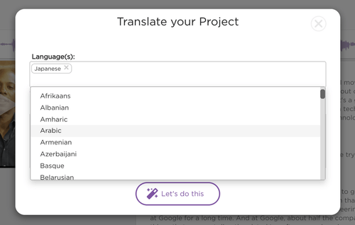 How to receive transcripts as Word documents | Simon Says