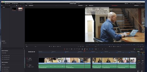 How to receive timeline transcript markers in DaVinci Resolve | Simon Says