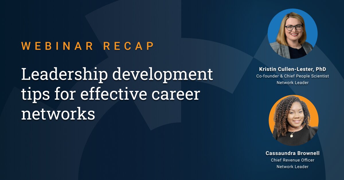 Network Leader — Why Professional Networks Fail Women (and How to Fix It)