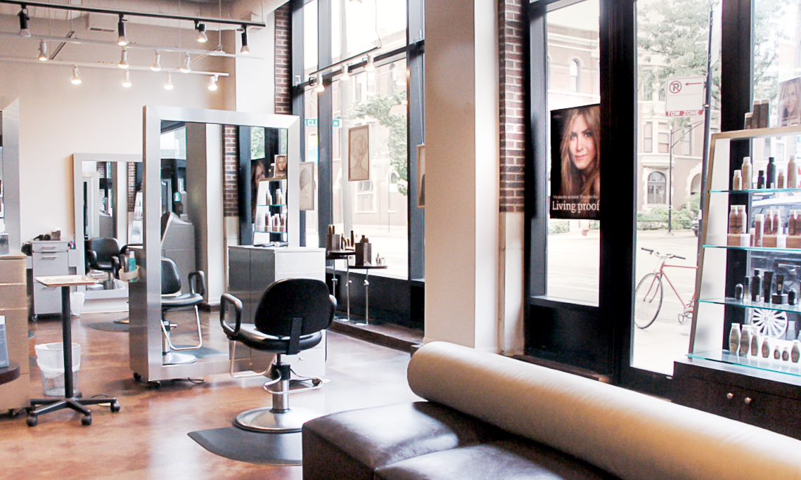 Salon Buzz, Chicago | ELM Surfaces | Luxury Italian Stone and Tile Supplier