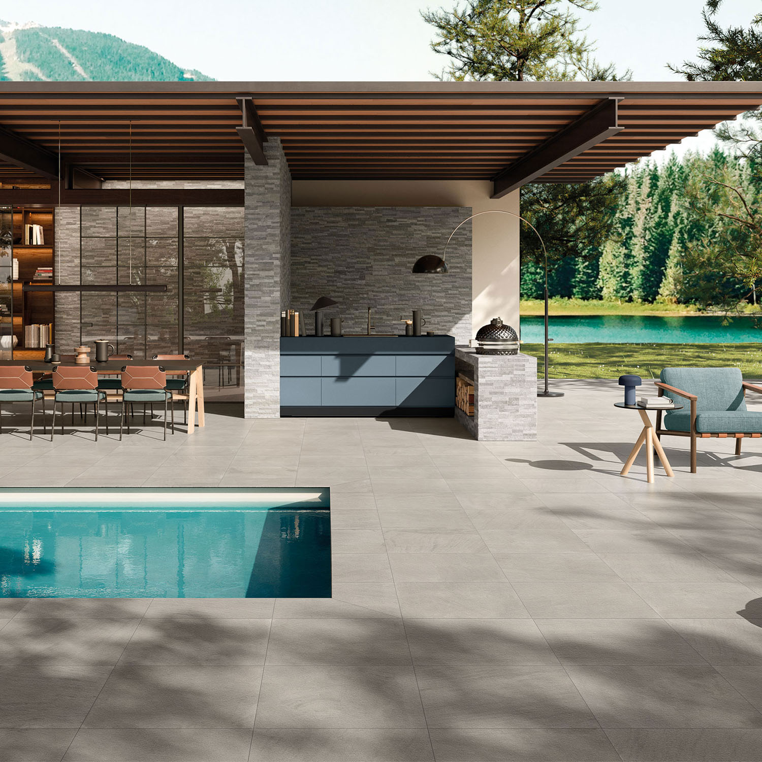 Thermal Bluestone | ELM Surfaces | Luxury Italian Stone and Tile Supplier