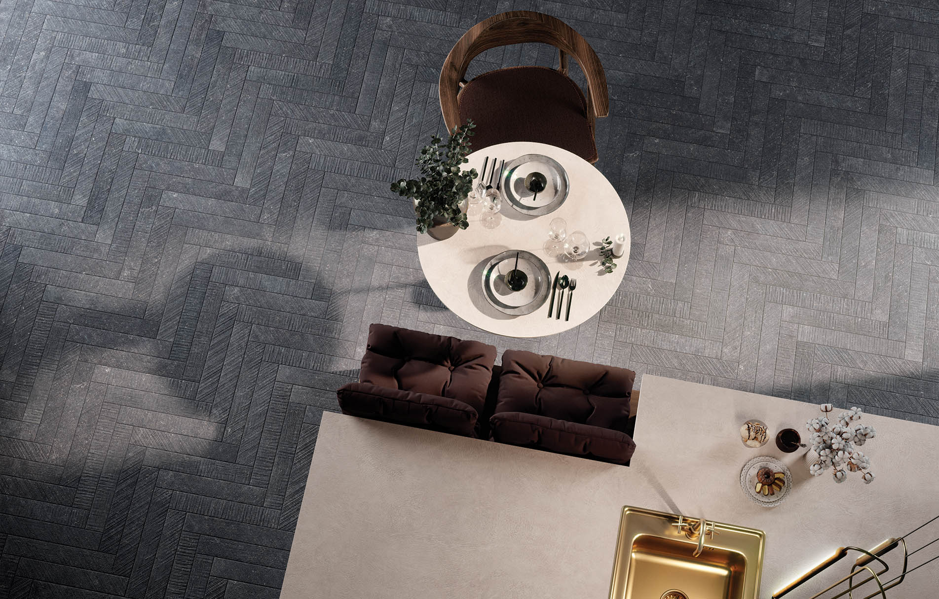 Pierre Blue | ELM Surfaces | Luxury Italian Stone and Tile Supplier