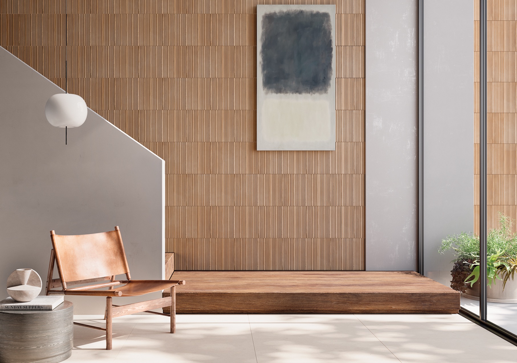 Lines Terracotta | ELM Surfaces | Luxury Italian Stone and Tile Supplier