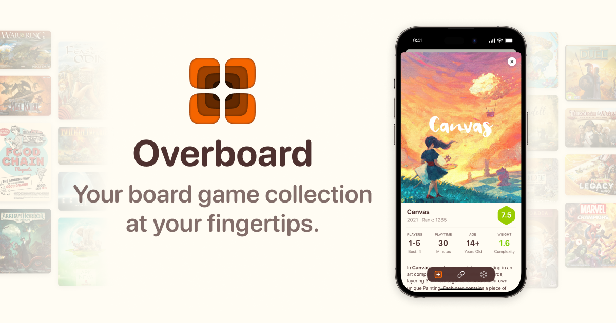 Overboard - Board Game Manager